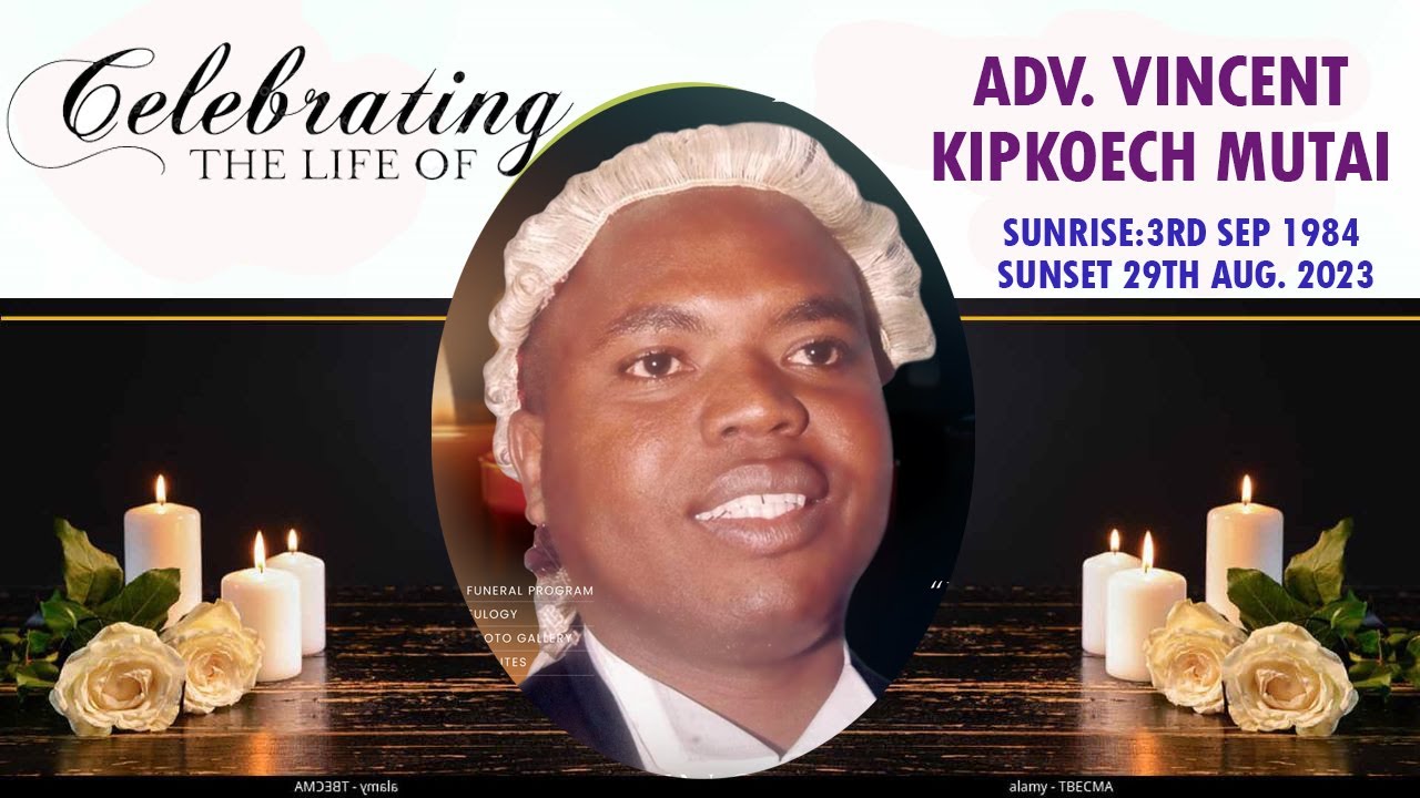 Adv. Vincent Kipkoech Mutai || Burial Service - YouTube