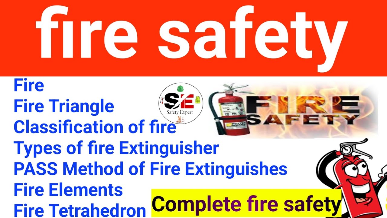 Complete fire safety in hindi | Types of Fire and Fire Extinguisher ...