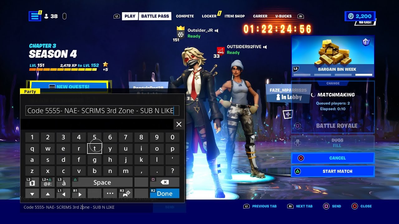 FORTNITE LIVE FASHION SHOW CUSTOM SCRIM/GAMES HIDE N SEEK,DUOS,TRIOS ...