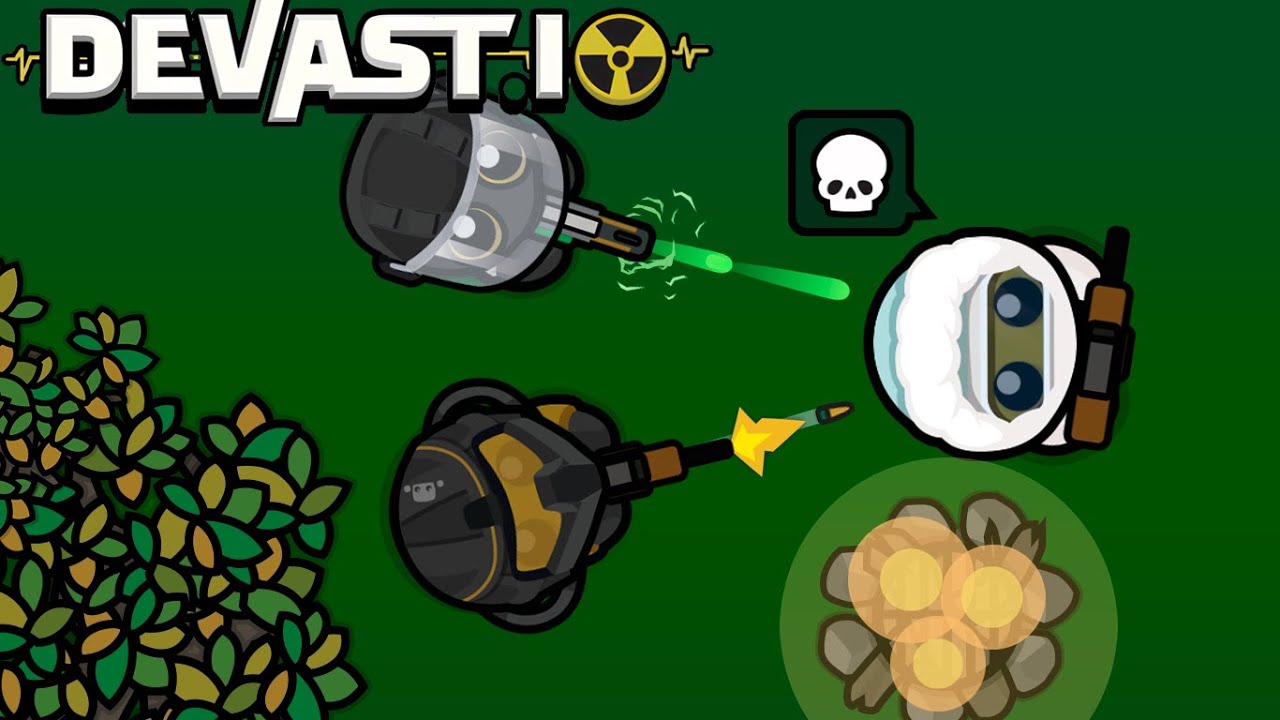 Клан AD уничтожил весь сервер в Devast.io - YouTube