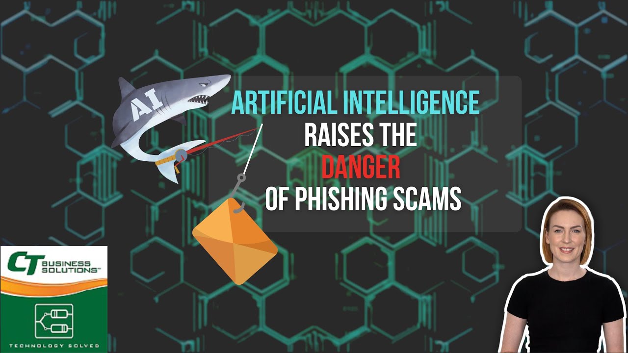Artificial Intelligence Raises the Danger of Phishing Scams - YouTube