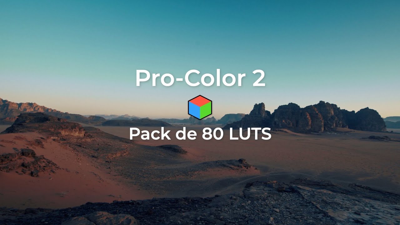 🎥 Pro-Color 2 → Pack de 80 LUTs Creativas - YouTube