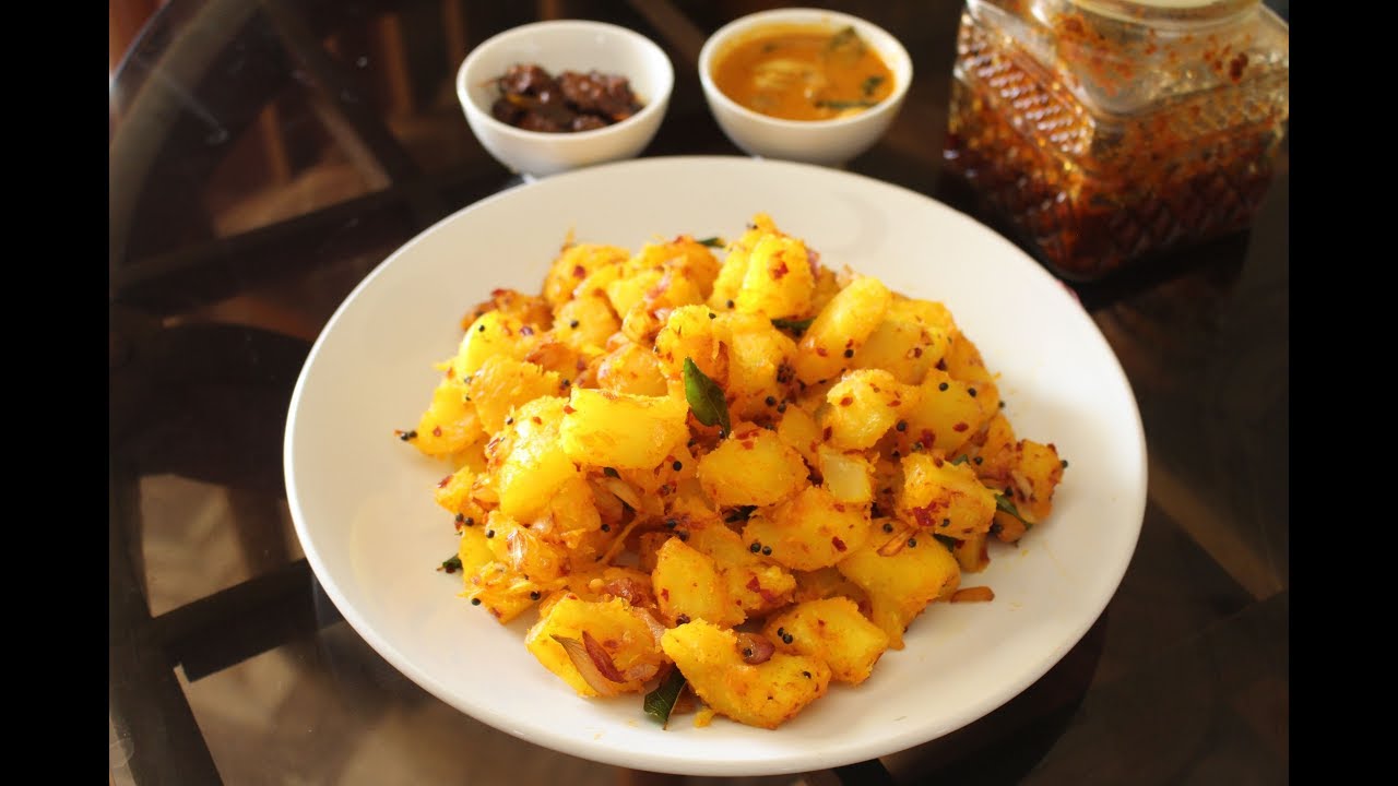 കപ്പ ഉലർത്തിയത് / Kappa Ularthiyathu / Ularthu / Tapioca Kerala Style ...