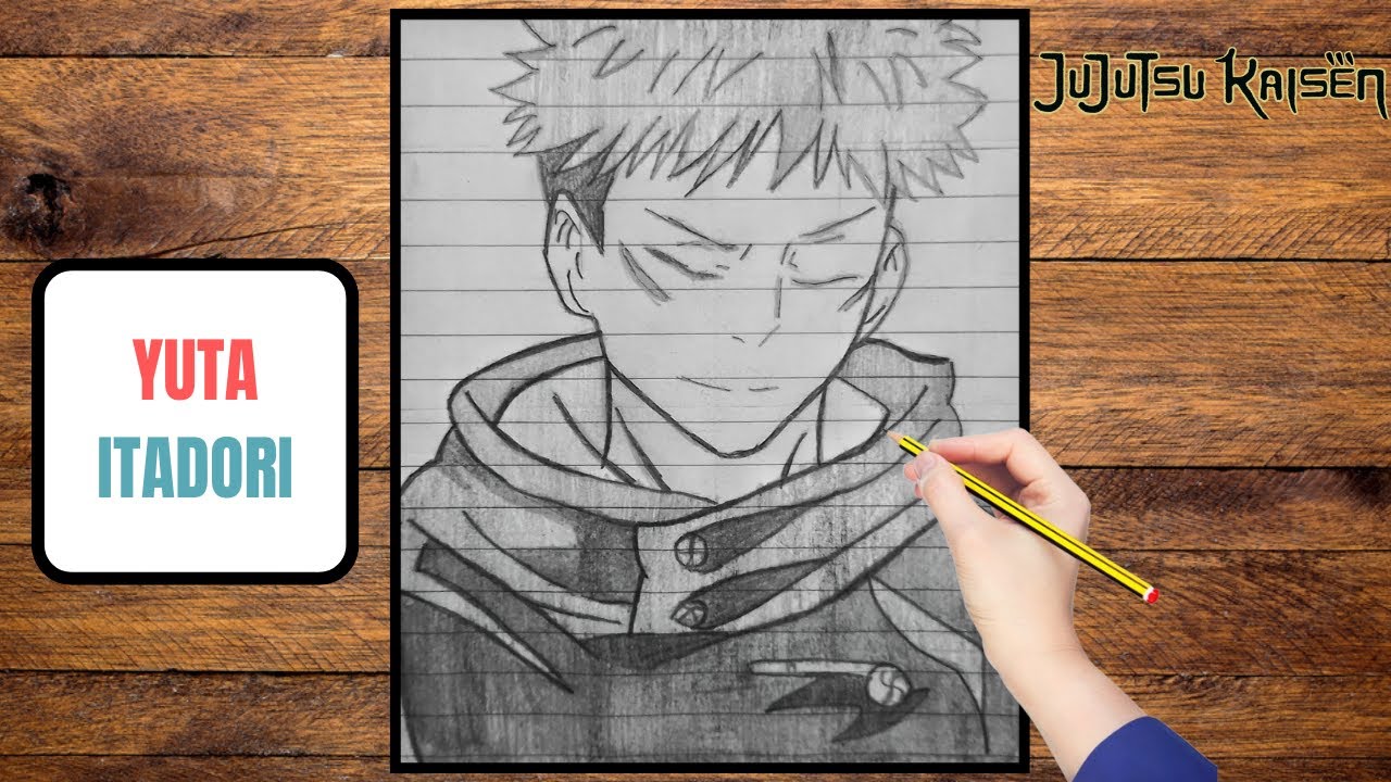 Drawing Yuji Itadori from Jujutsu Kaisen ️ - YouTube