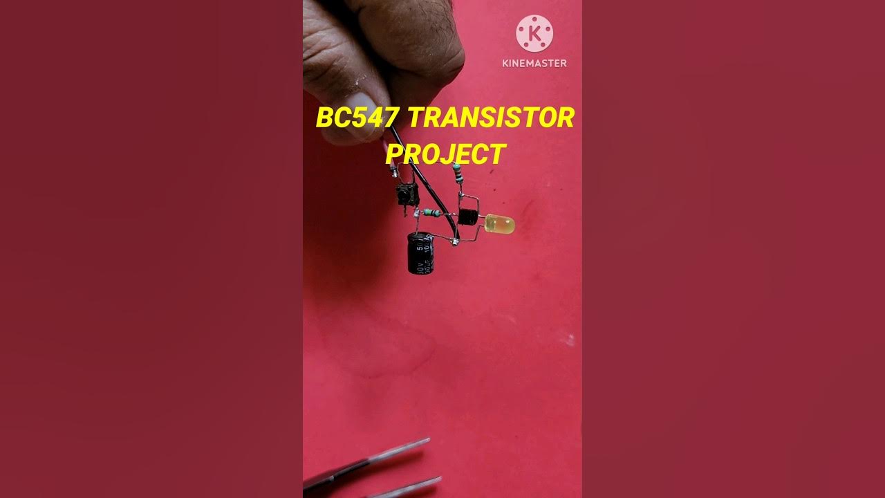 BC547 Transistor Project |Delay On Timer Circuit |#diy #shorts #trending |@Shaktitechshakti ...