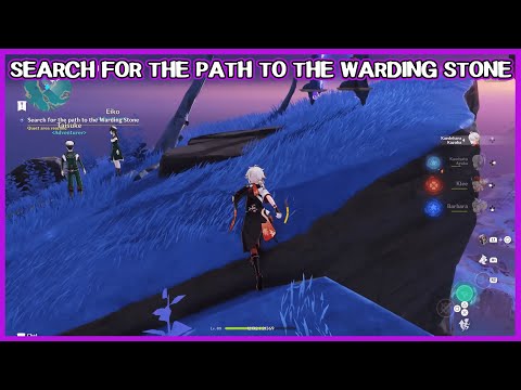 Search for the path to the warding stone - Genshin Impact - YouTube