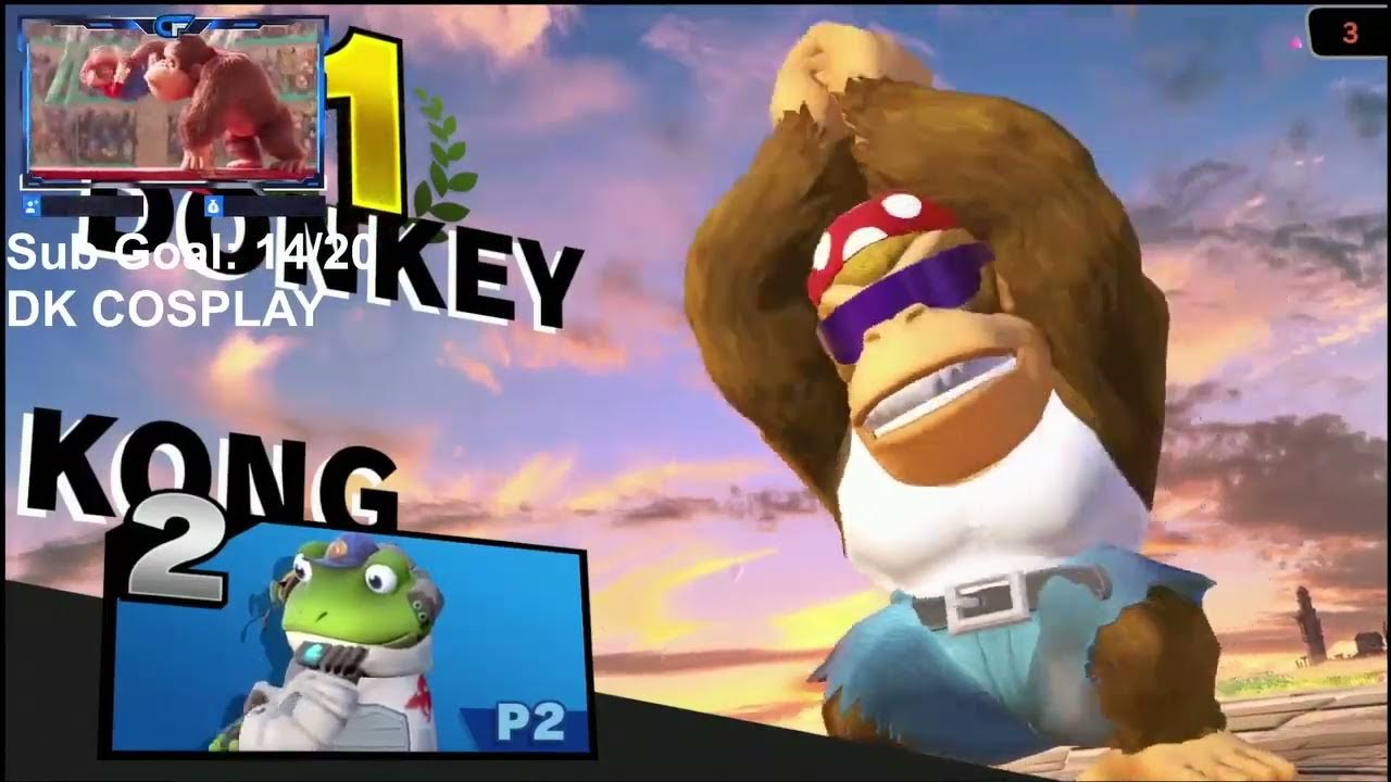 ChunkyKong (Donkey Kong) vs. Dany (Fox), Mr. Game & Watch, Palutena | 30 Dec '23 - YouTube