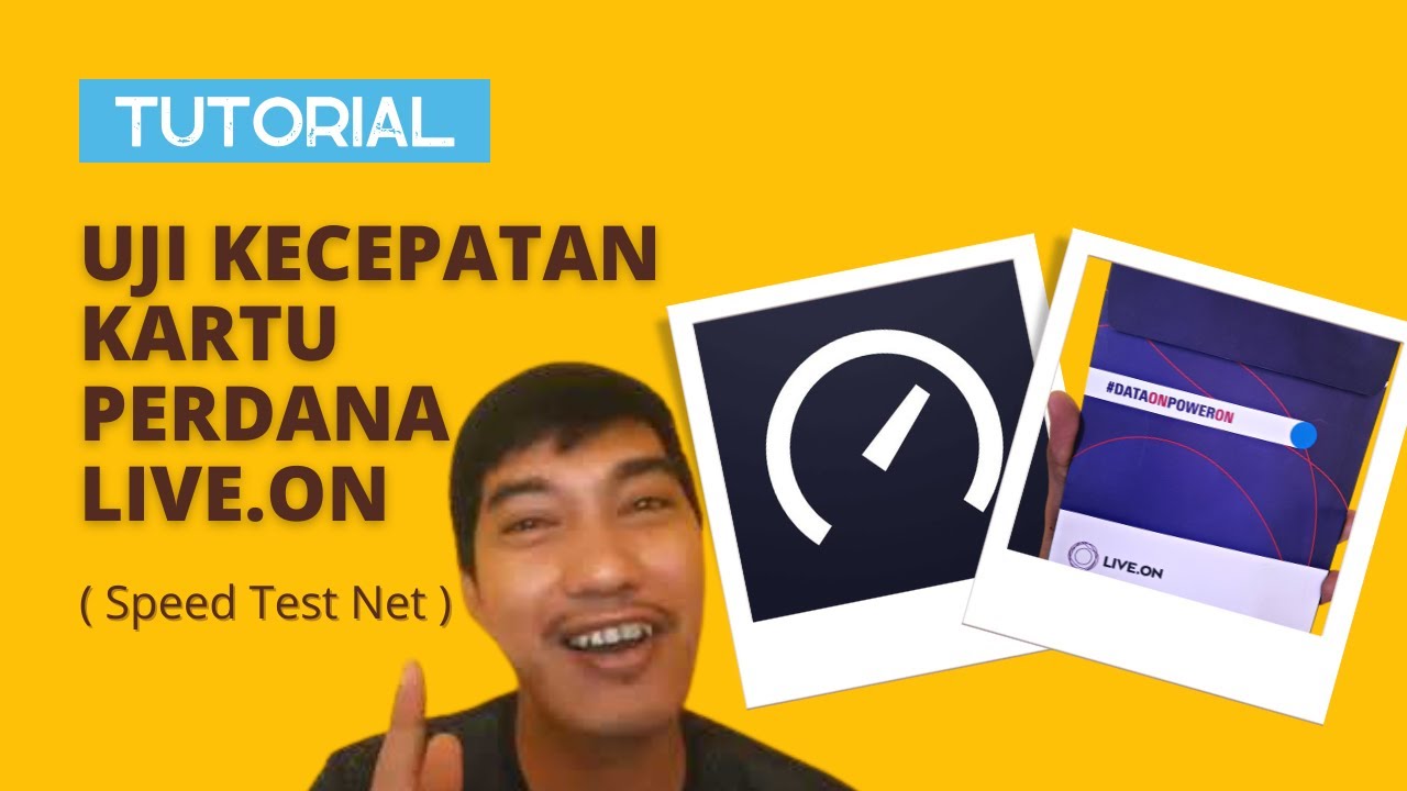 Uji kecepatan kartu perdana liveon - YouTube