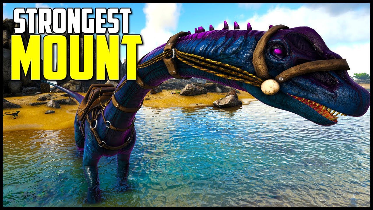 STRONGEST MOUNT EVER! - FABLED BRONTO - Ark Survival Evolved Modded Ep ...