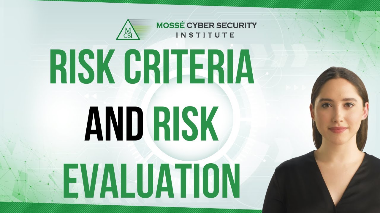 Risk Criteria and Risk Evaluation - YouTube
