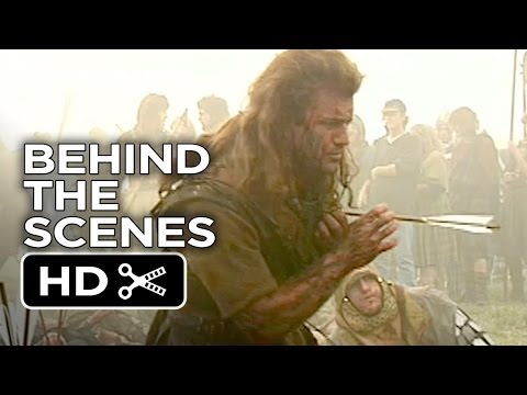 Braveheart Behind the Scenes - Fighting Choreography (1995) Mel Gibson Movie HD