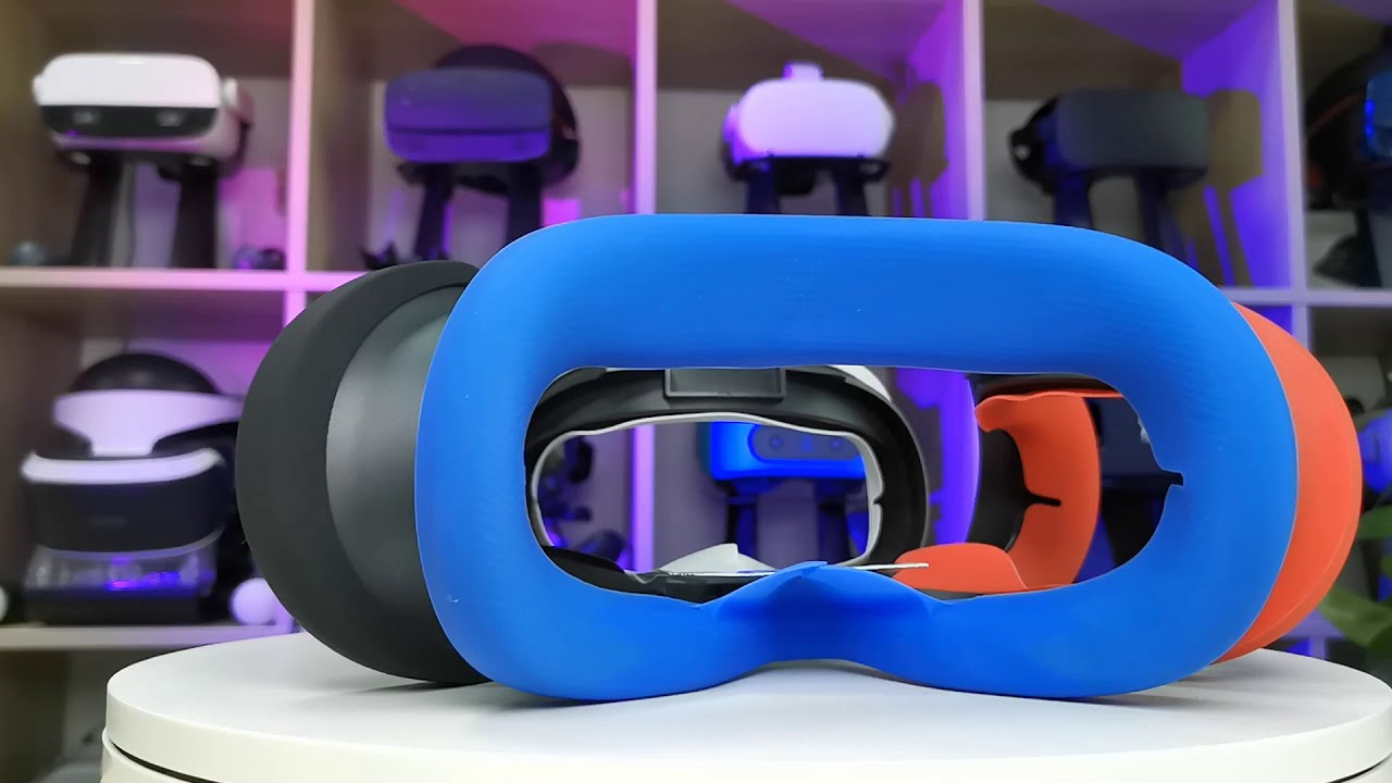 AMVR Silicone Face Cover for Quest 2 - YouTube