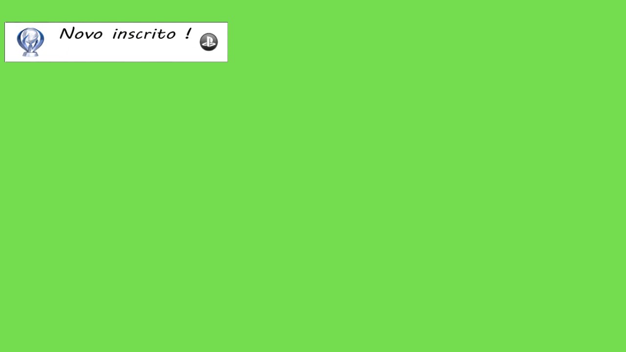 PSN TROPHY GREEN SCREEN - YouTube