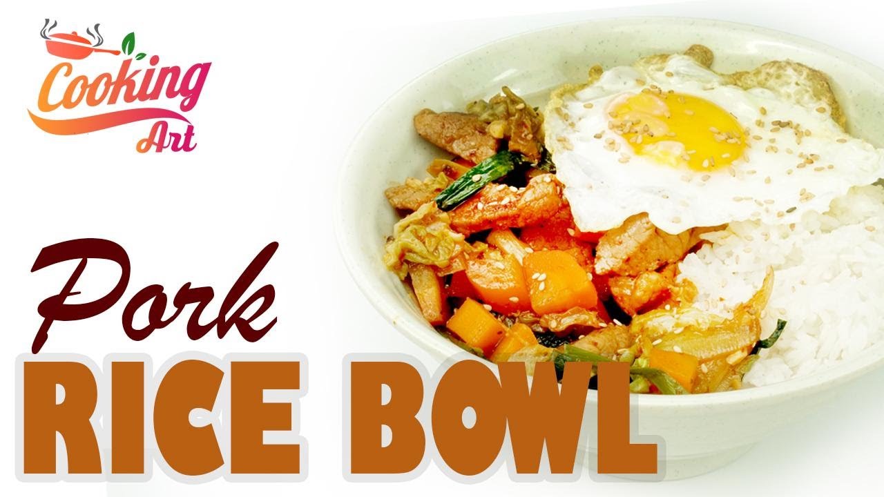 Pork Rice Bowl | Easy and Yummy Spicy Pork Rice Recipe - YouTube
