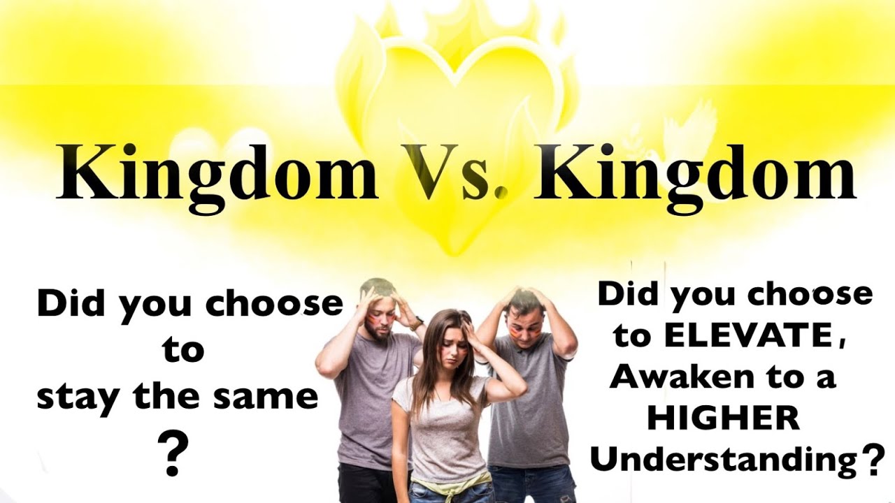 Did you Choose to ELEVATE to HIGHER UNDERSTANDING or You Chose to Stay ...