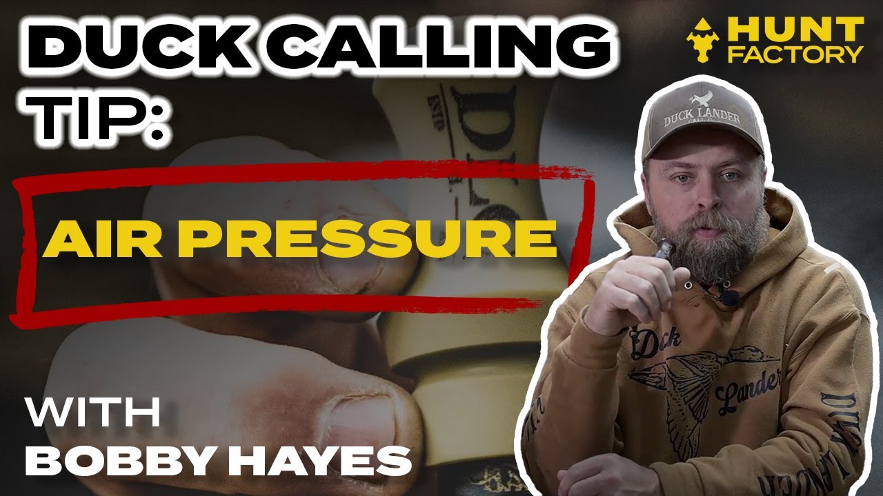 How To Blow A Duck Call: Air Pressure - YouTube