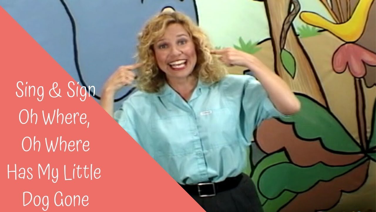 Sing and Sign Oh Where Has My Little Dog Gone - YouTube
