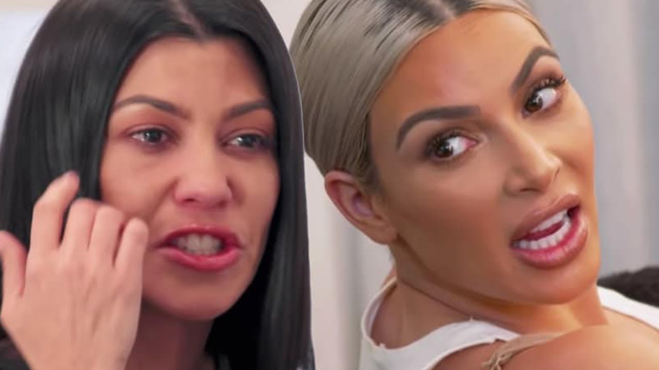 Kardashian Sisters OVER DRAMATICIZED Fight For RATINGS! - YouTube