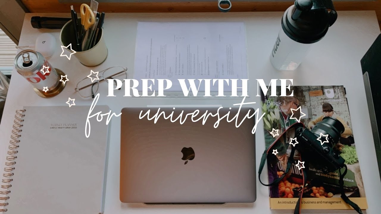 PREPPING FOR UNI vlog | The Open University - YouTube