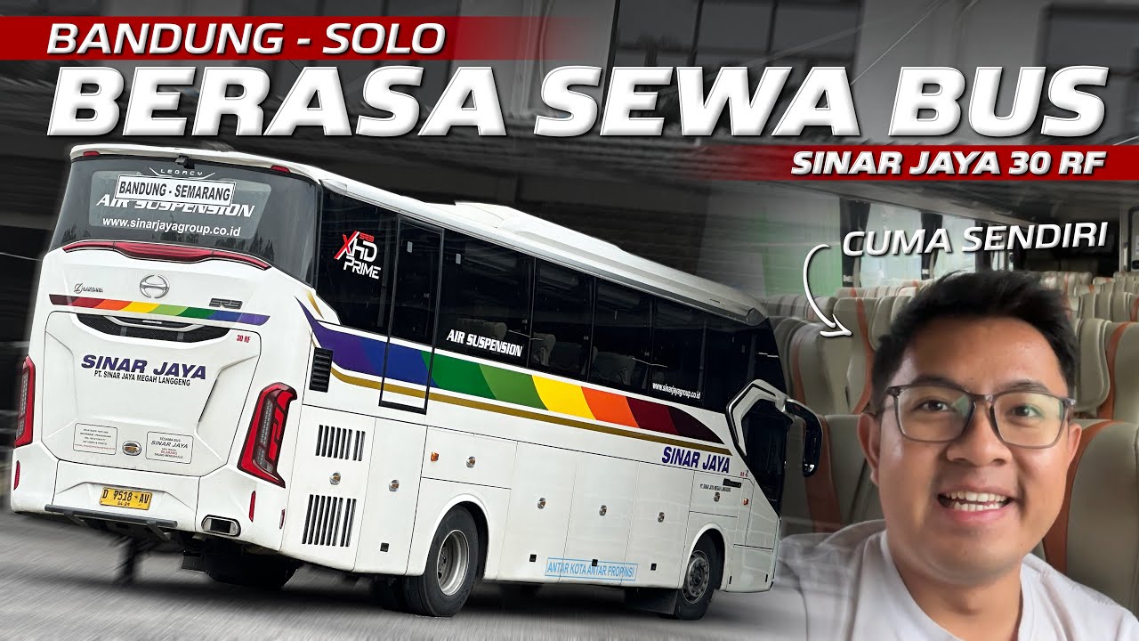 LUAR BIASA PENUMPANG SEDIKIT SEKALI TETAP JALAN‼️Trip Bandung - Solo with Sinar Jaya 30 RF - YouTube