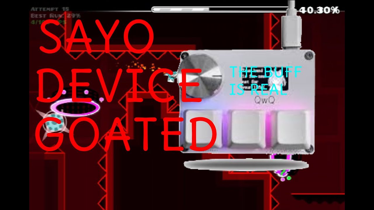 sayo device goated - YouTube