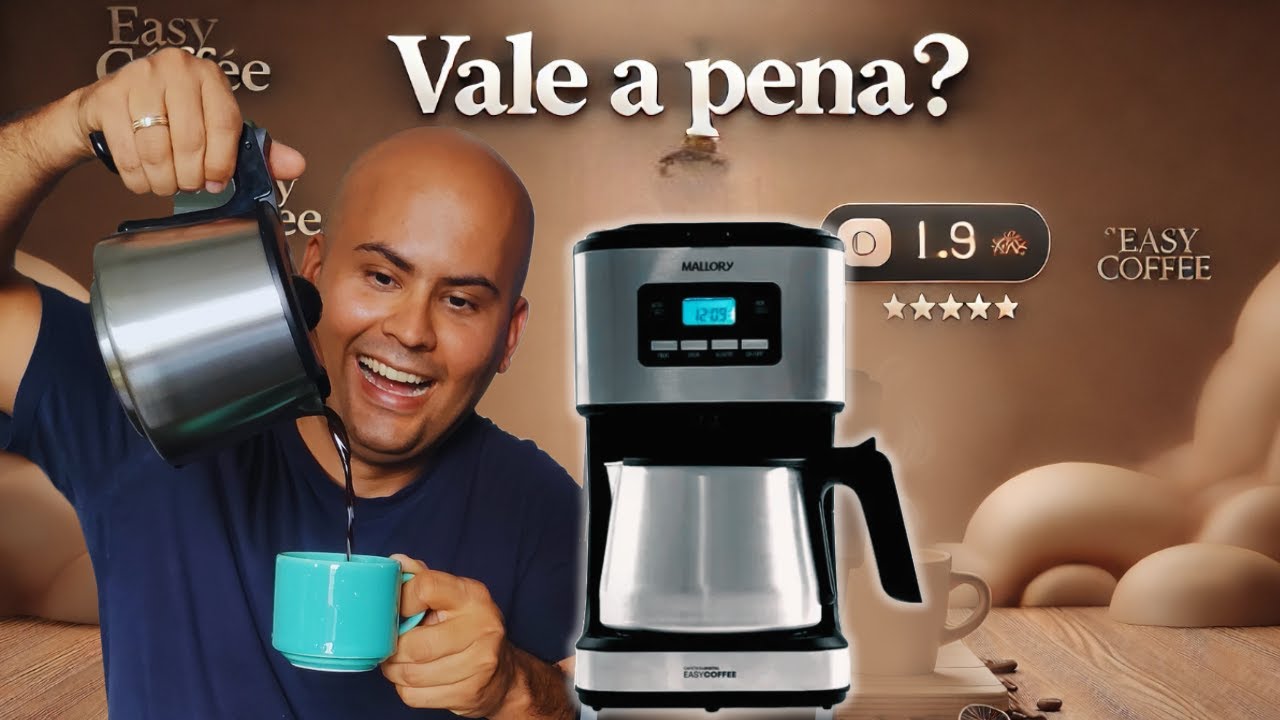 UNBOXING Cafeteira EASYCOFFEE Mallory ☕ Café Bom e Barato? - YouTube