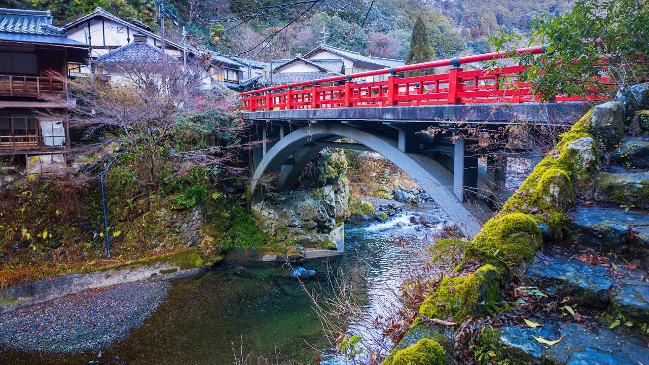 Relaxing Dawn Walk along River and Forests | Kyoto, Japan 4K Nature ...
