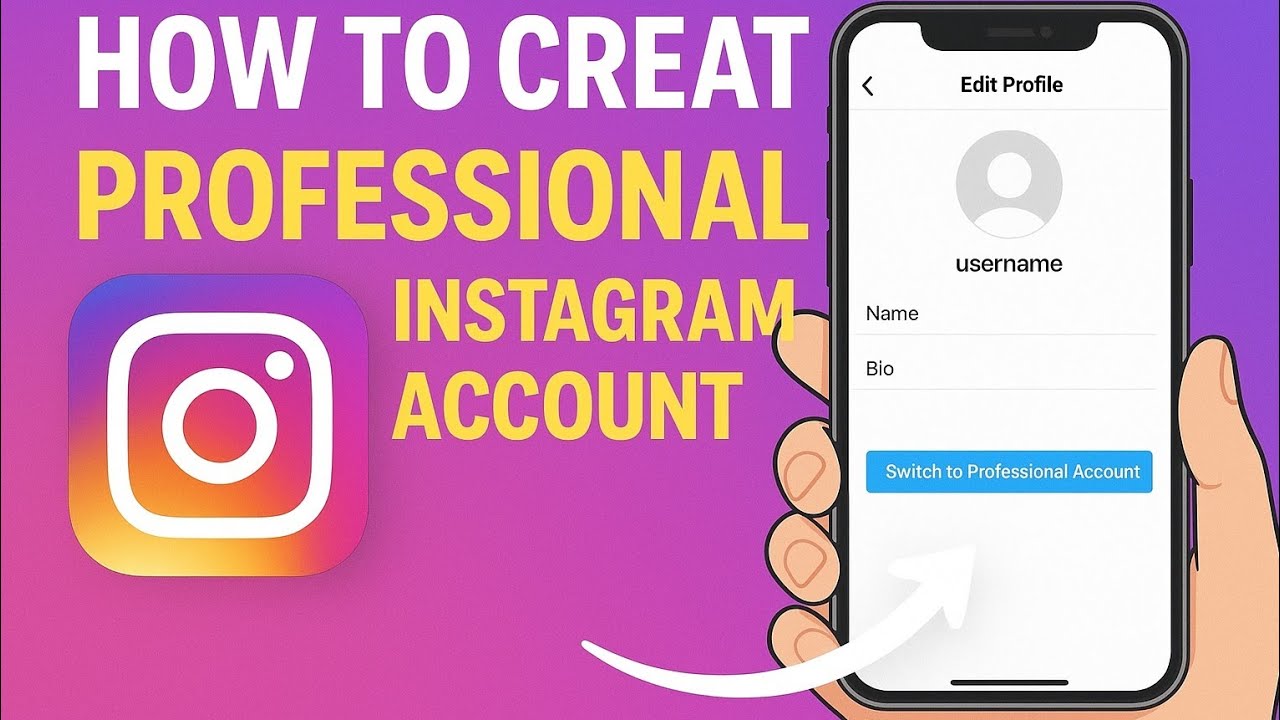 How to Create Professional Instagram Account | Step by Step Guide|2025 ...