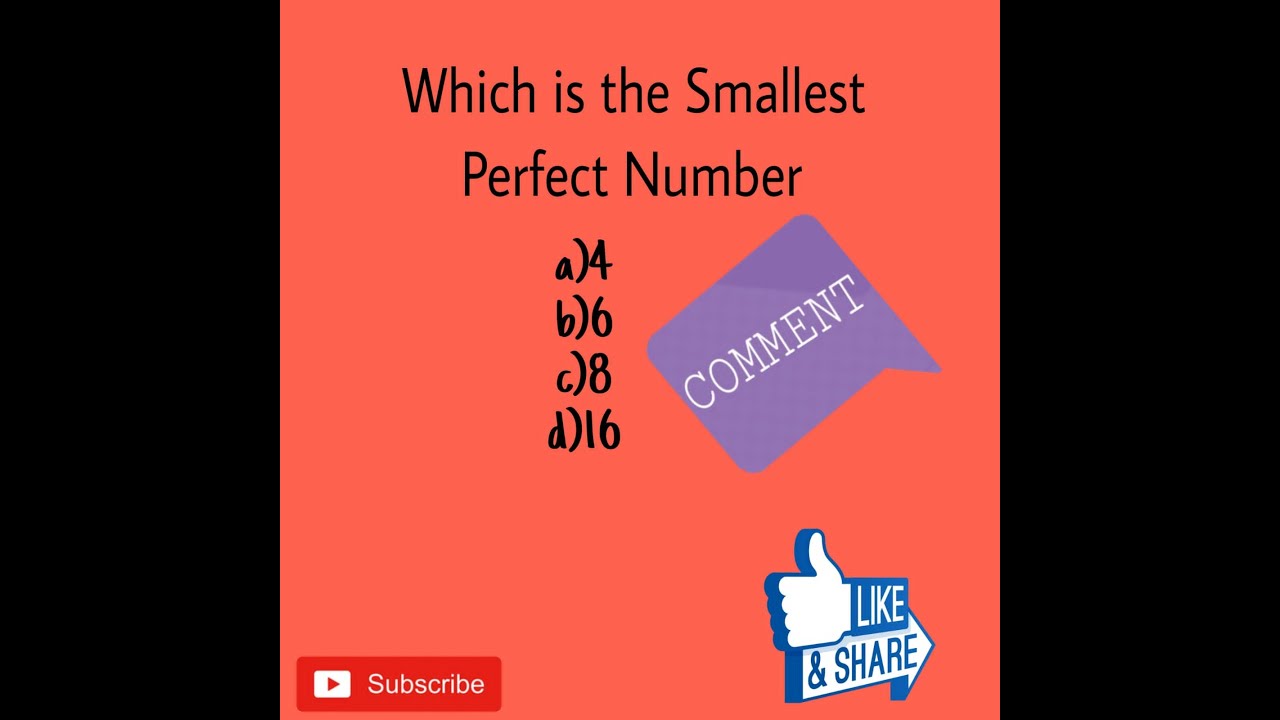 Perfect Number/perfect Natural Number/पूर्ण संख्या/पूर्ण प्राकृत संख्या ...