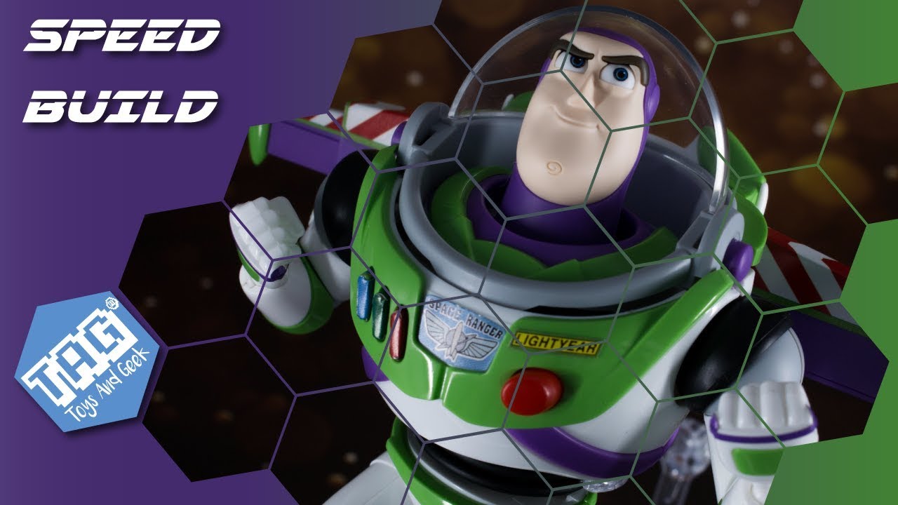 Buzz Lightyear Plastic Model Kit Speed Build - YouTube