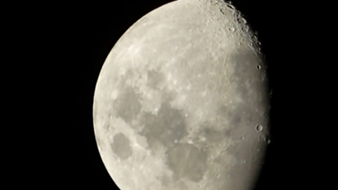 Moon test Camera Panasonic Lumix FZ-70 / 72 - YouTube
