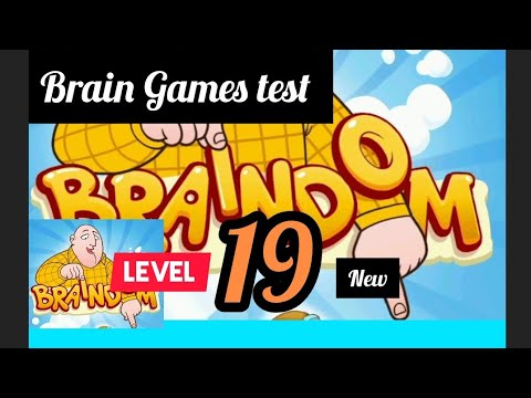 Braindom : Brain Games test:new #Level 19 Gameplay walkthrough - YouTube
