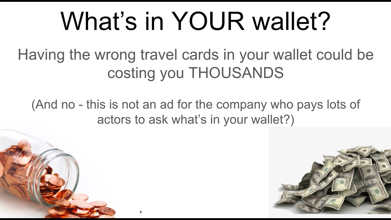 Stop earning the wrong points! - YouTube