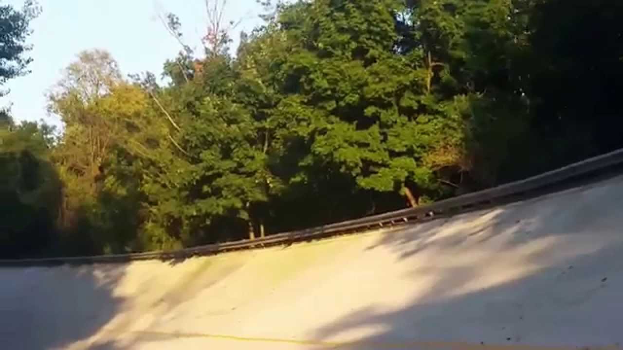 Driving the former Monza Oval Banked Circuit - Not Used In Racing Since ...