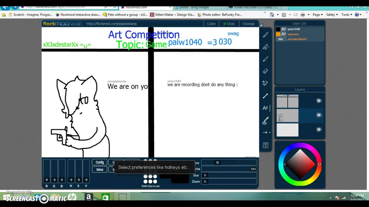 Flockmod! Art competition! Episode 1 - YouTube