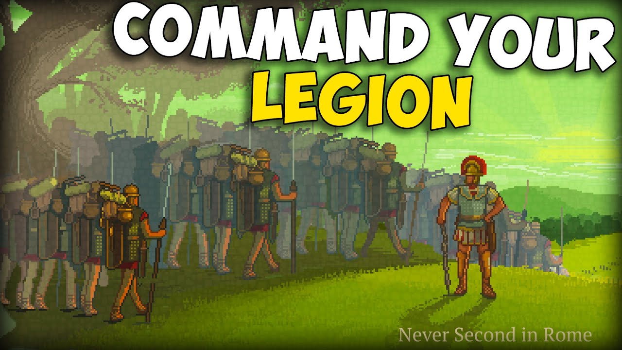 Command Your Own Legion! - First Look at Never Second in Rome - YouTube