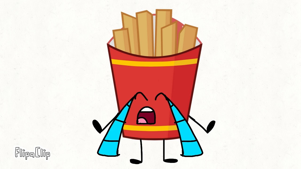BFB Fries Crying - YouTube