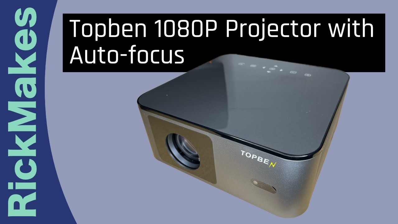 Topben 1080P Projector with Auto-focus - YouTube