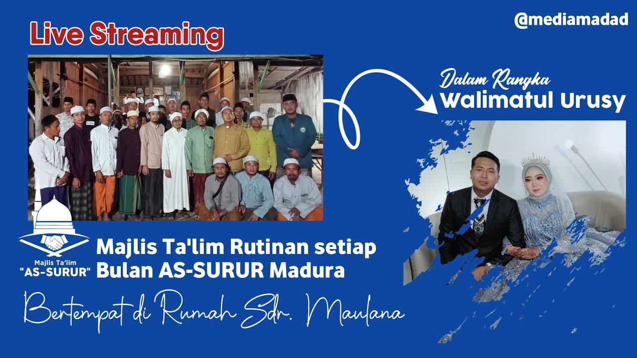Live Streaming|| AS-SURUR|| Rumah Maulana - YouTube