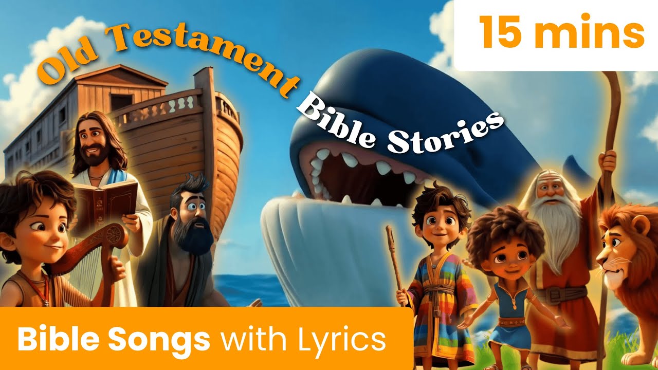 Old Testament Stories PART 1 (With Lyrics) | Bible Songs for Kids ...