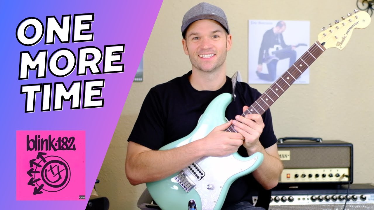 "One More Time" blink-182 Guitar Lesson (w/TAB!) - YouTube