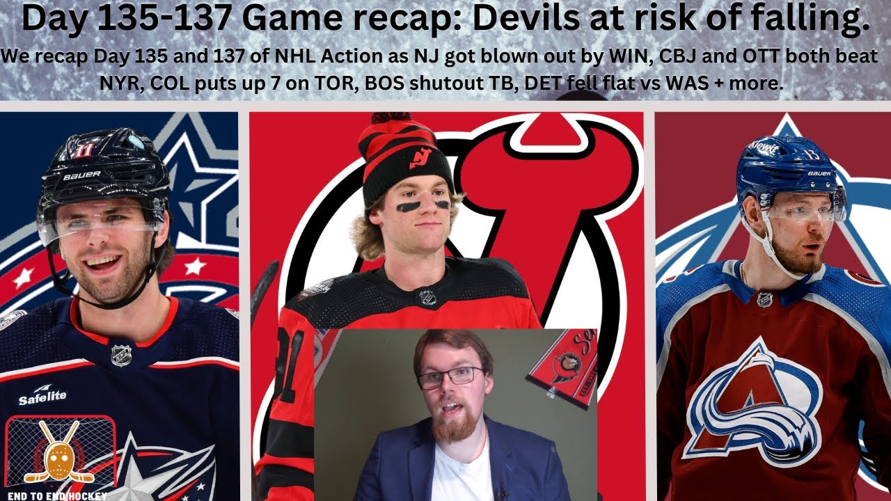 NHL Playoff Watch: NYR loses to CBJ and OTT, NJ falling while CBJ rises ...