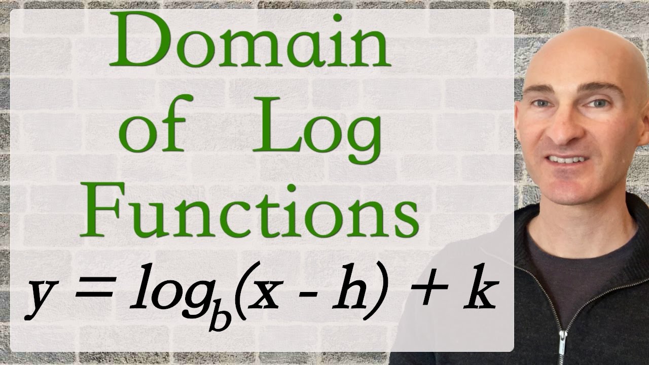 Domain Of Logarithmic Functions YouTube