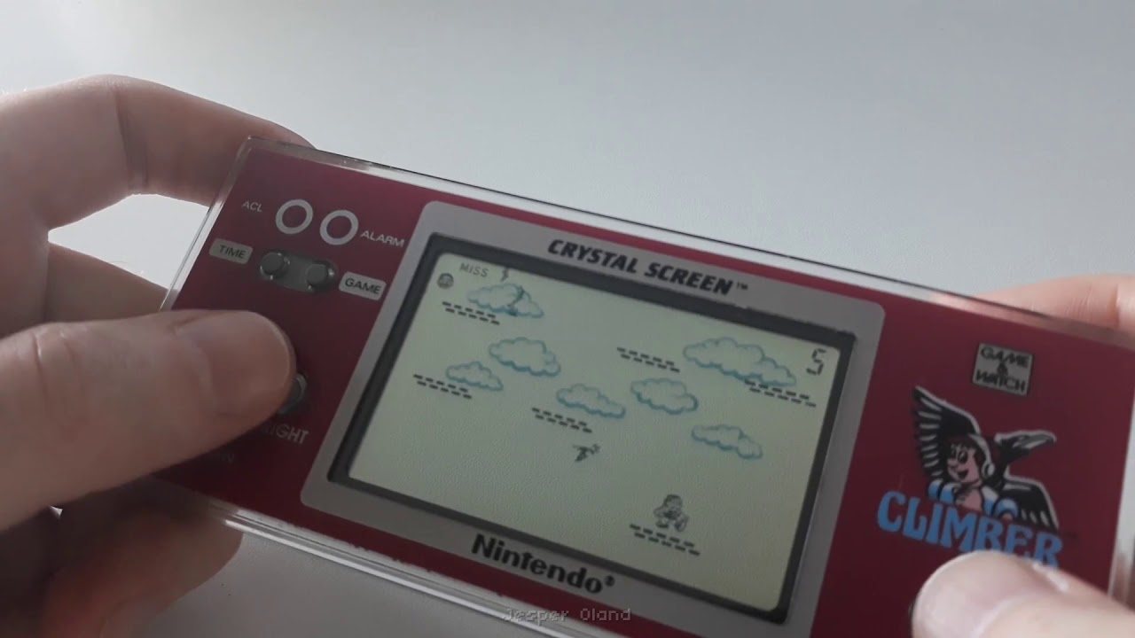 Game & Watch Crystal Screen: Climber - YouTube