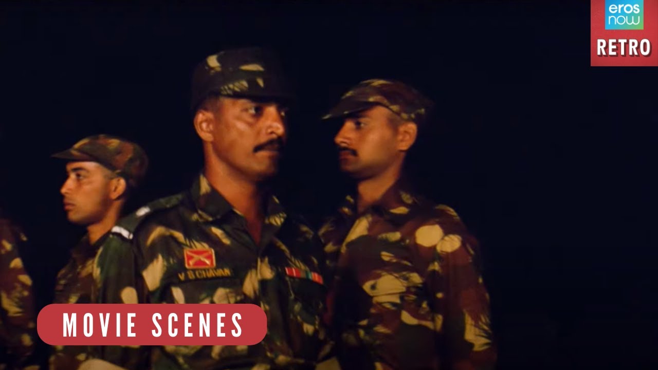 नाना पाटेकर आर्मी सैनिको मै भरते है जोश | Prahaar Movie Best Scene ...