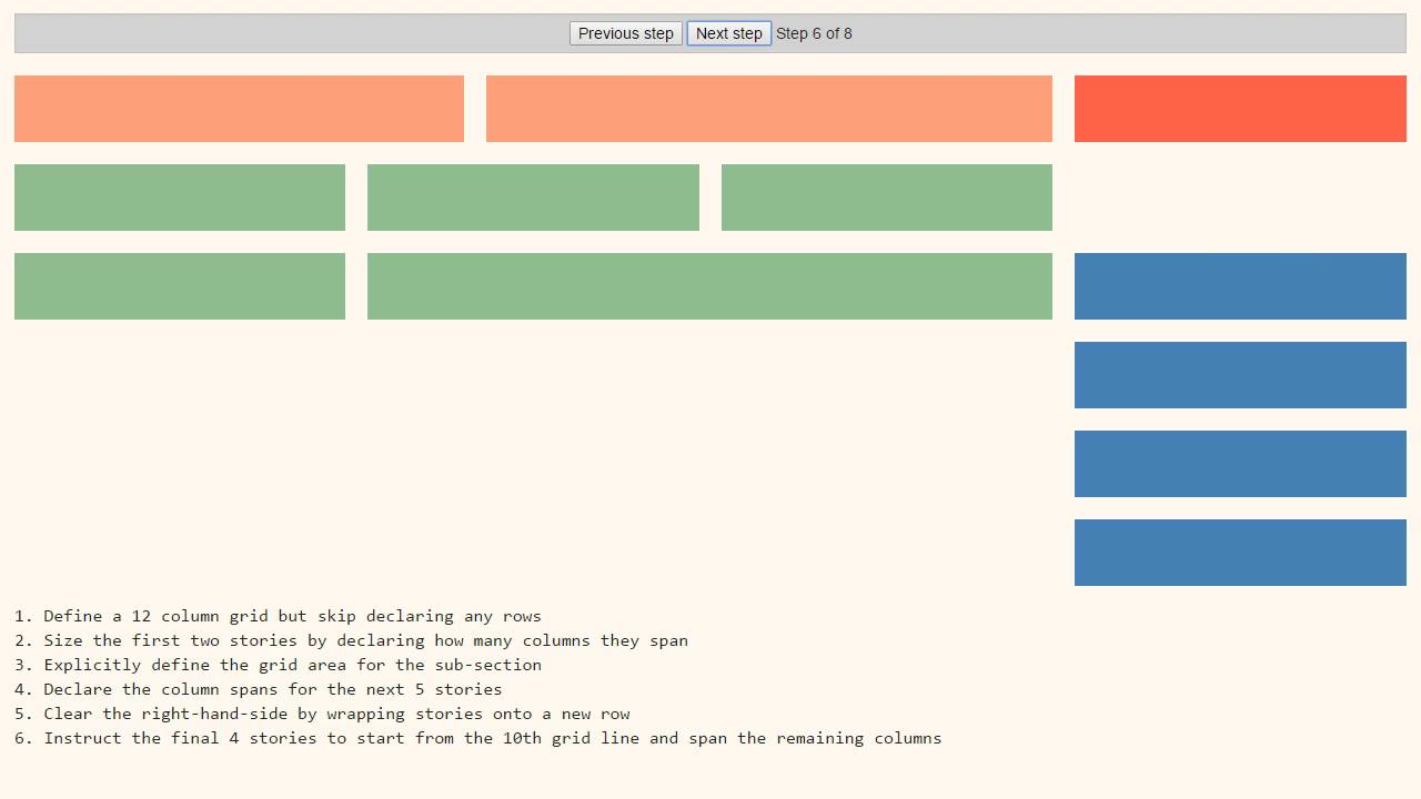 CSS Grid Layout in 8 steps - YouTube