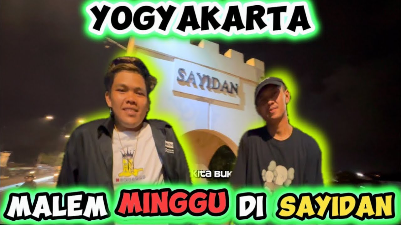 JEMBATAN SAYIDAN YOGYAKARTA || MALEM MINGGU NONGKRONG DI SAYIDAN ‼️ ...