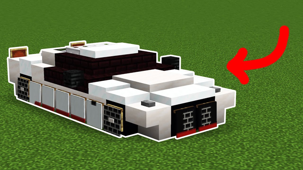 HOW TO MAKE EXPENSIVE LUXURY CAR IN MINECRAFT - YouTube