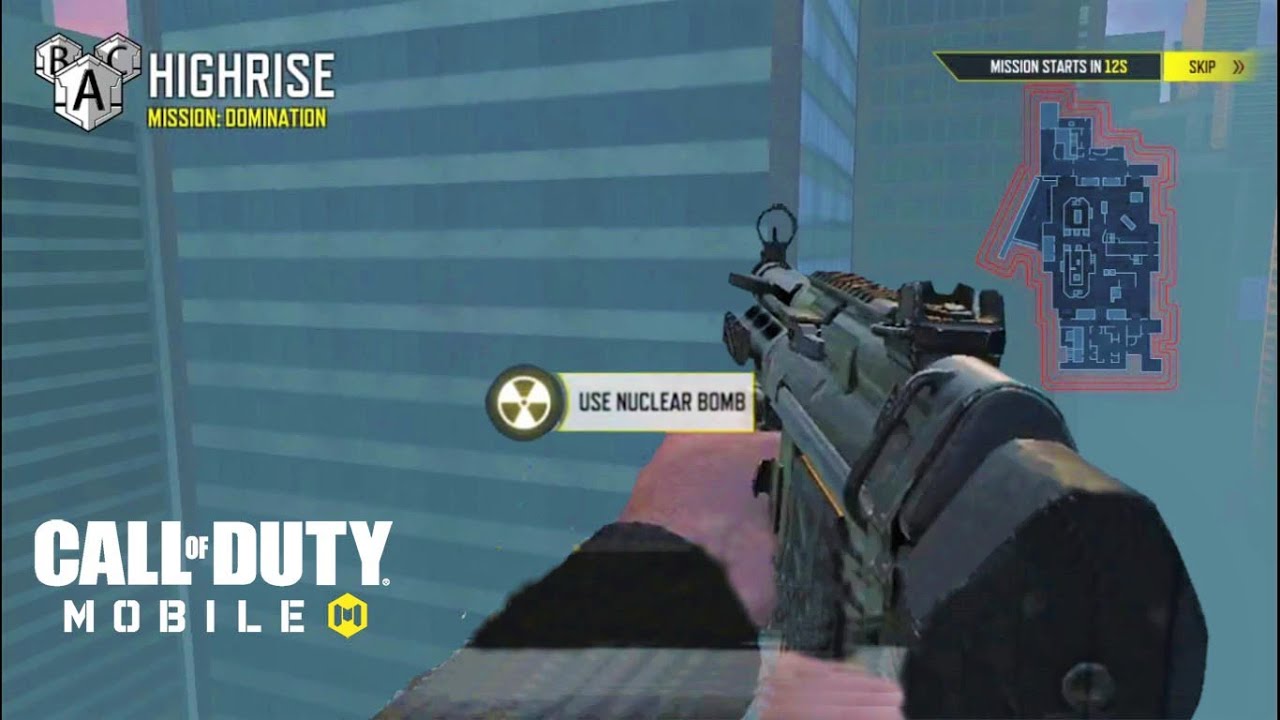 NUCLEAR💥 con la MP5/QQ9 en el nuevo mapa *HIGHRISE* en COD MOBILE - YouTube