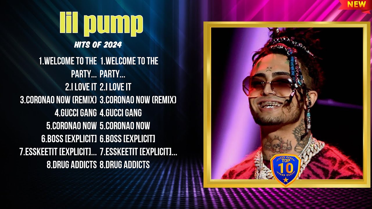 lil pump Top Hits Popular Songs - Top 10 Song Collection - YouTube